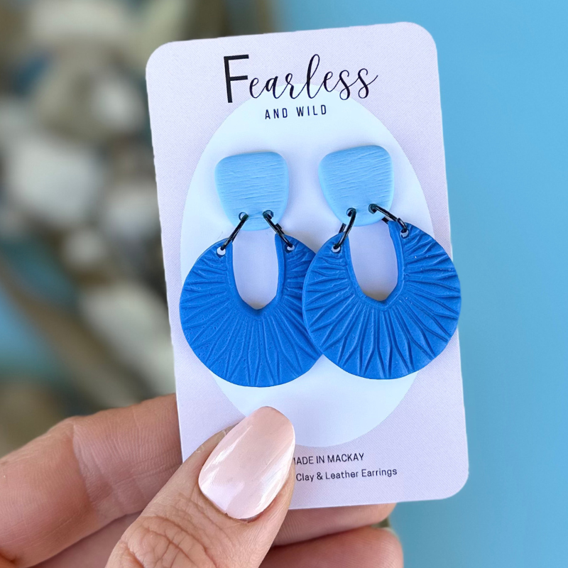 Shop Block Colours Earrings - Handmade Bright Earrings – Fearless And Wild