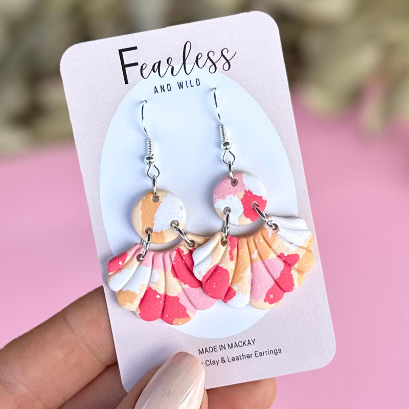 Handmade Polymer Clay Earrings | Handmade Earrings Australia – Fearless ...