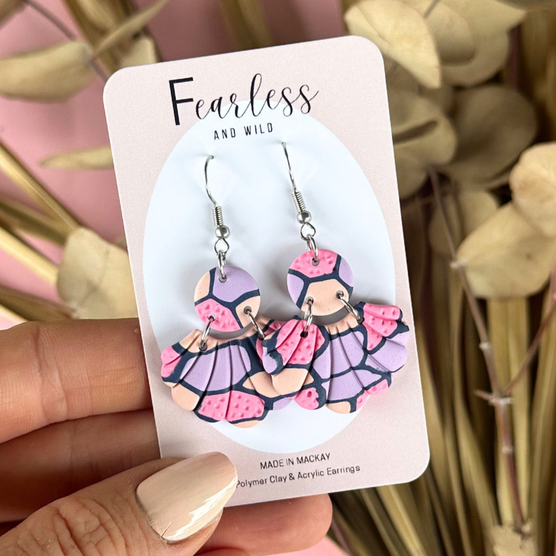 Nova XOXO - Statement Earrings - Valentines Day Handmade Earrings ...