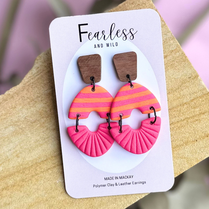 New Arrivals - Shop Polymer Clay Handmade Earrings – Fearless And Wild