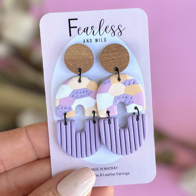 Handmade Polymer Clay Earrings | Handmade Earrings Australia – Fearless ...