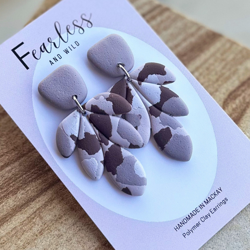 Shop Polymer Clay Earrings | Womens Handmade Earrings – Fearless And Wild